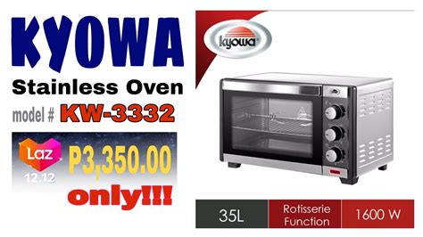 Lazada Kyowa L Stainless Oven From Lazada Kw Kw