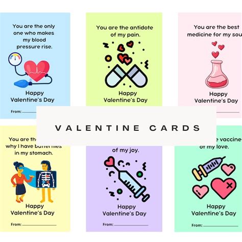 Funny Medical Valentines Cards Etsy