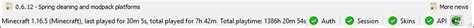window resizing to fit playtime · issue 4094 · multimc launcher · github