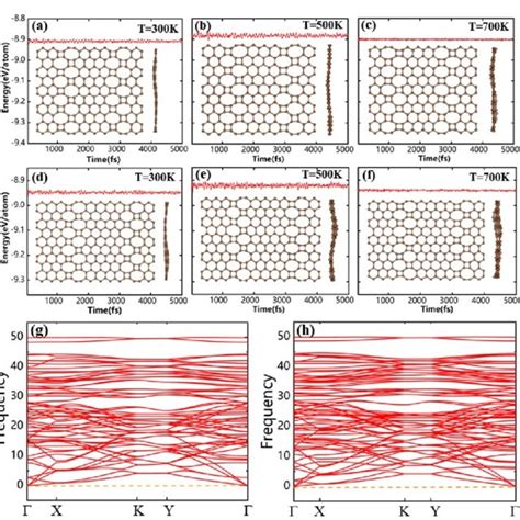 Fig S1 The Molecular Dynamics Simulations Under 300k 500 K And 700 K