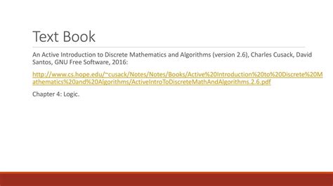 Css 342 Data Structures Algorithms And Discrete Mathematics I Ppt