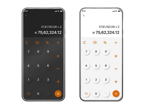 Daily Ui Design Challenge 004 Calculator By Akash Arya On Dribbble