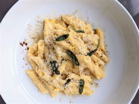 Creamy Butternut Squash Penne With Browned Butter Foodtalk