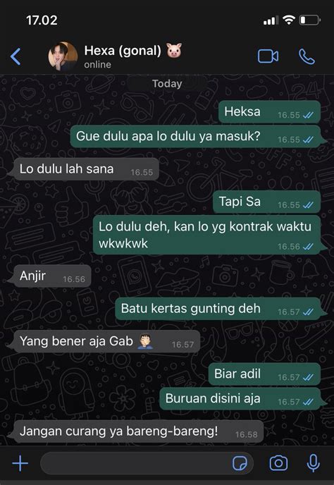 Ray | H-3 ketemu Chanbaek on Twitter: "11. Batu kertas gunting"