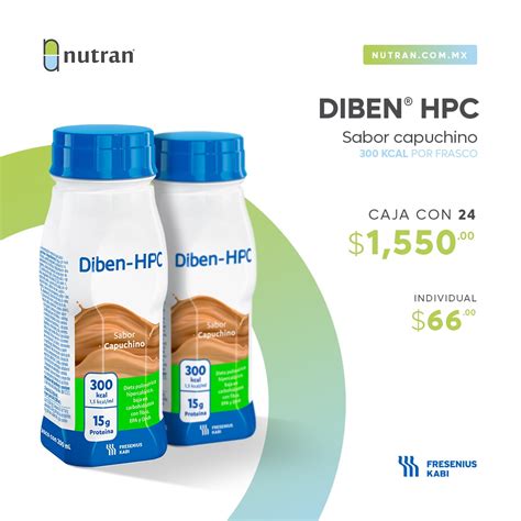 Diben Hpc Caja Con 24 Frascos Nutran Venta 24 7