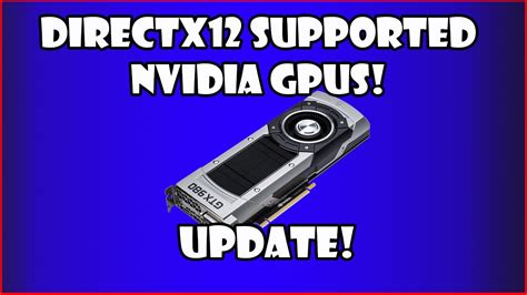 Nvidia Directx 12 Download For Windows 7 Ideavolf