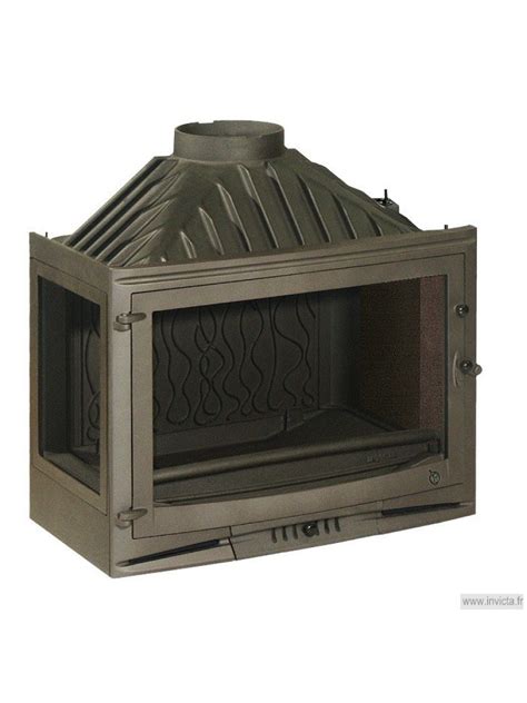 Каминная топка Invicta 700 SELENIC левое боковое стекло - ref.9769-71