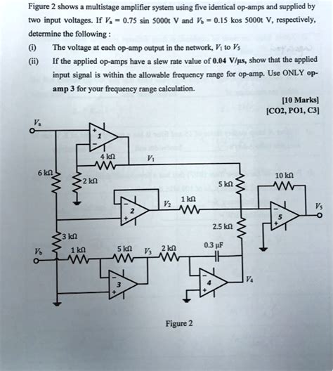 Solved Figure 2 Shows A Multistage Amplifier System Using Five