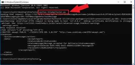 how to send sms from python