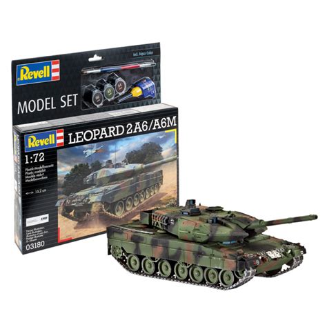 Char Leopard 2A6 A6M Model Set REVELL 63180 1 72