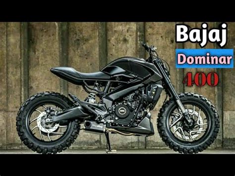 Meet The Modified Bajaj Dominar 400 Is A Certain Beast In Black