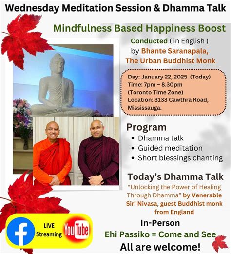 West End Buddhist Temple And Meditation Centre Good Morning 🇨🇦 Happy Wednesday 😀 All Are