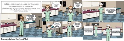 Saúde Do Trabalhador Storyboard Por C9574863