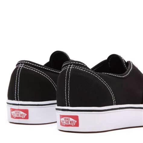 Tênis Vans Comfycush Authentic Classic Black True White Vans Menina