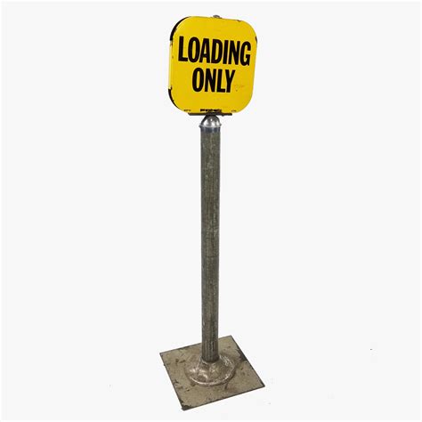 Loading Only Sign On Post Air Designs