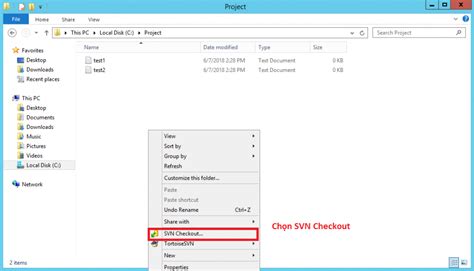 Cách Sử Dụng Tortoisesvn để Làm Việc Trên Svn Server Tài Liệu Hostingviet
