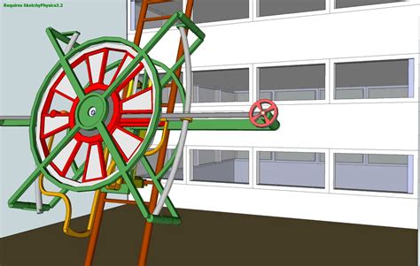 Robot Ladder Climbing Awesome Sketchy 3d Model