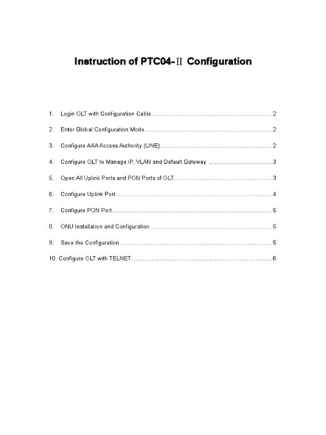 Instruction Of Ptc04 Configuration Pdf Ip Address Computer
