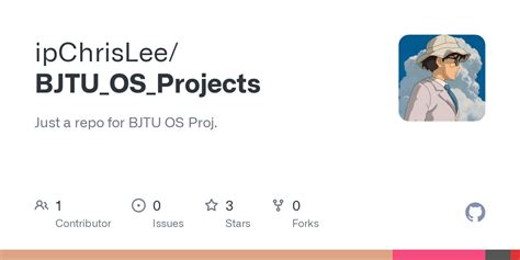 GitHub IpChrisLee BJTU OS Projects Just A Repo For BJTU OS Proj