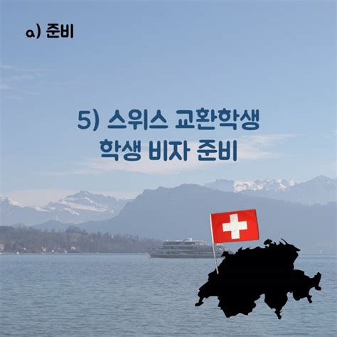 5 스위스 교환학생 학생 비자 준비 네이버 블로그