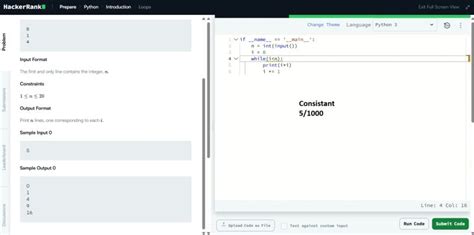 Completed Code Challenge On Loops In Python Sakthi Selvan Posted On