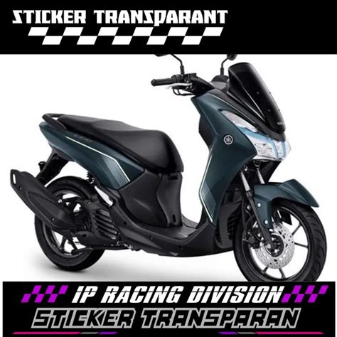 Jual Striping Sticker Lexi 125 155 Transparan Simple List Bisa Custom