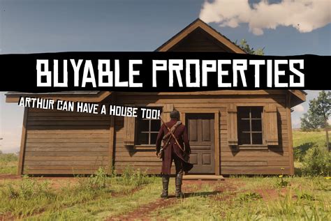 Rdr2 Покупаемая недвижимость Buyable Properties Лучшие моды и дополнения для игр — Good