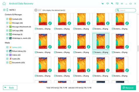 Android Data Recovery Recover Deleted Data On Android Device Tipard