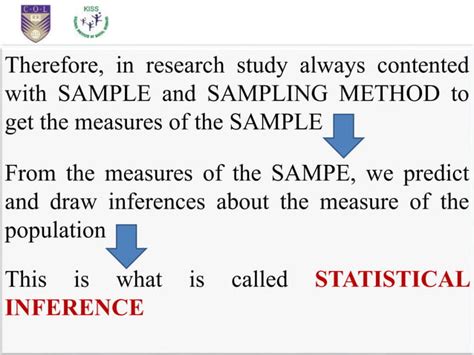 Ppt For 11 Introduction To Statistical Inference Ppt