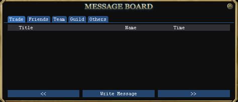 Message Interface Classic Conquer Wiki