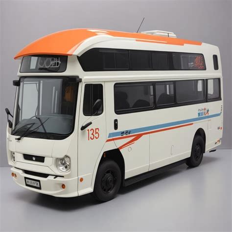 Premium Photo White Small Bus For Urban And Suburban For Travel Car