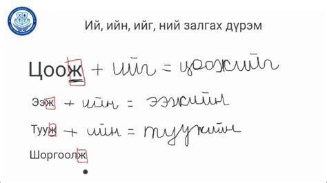 2 р анги Монгол хэл Ий ийн ийг ний залгах дүрэм Youtube