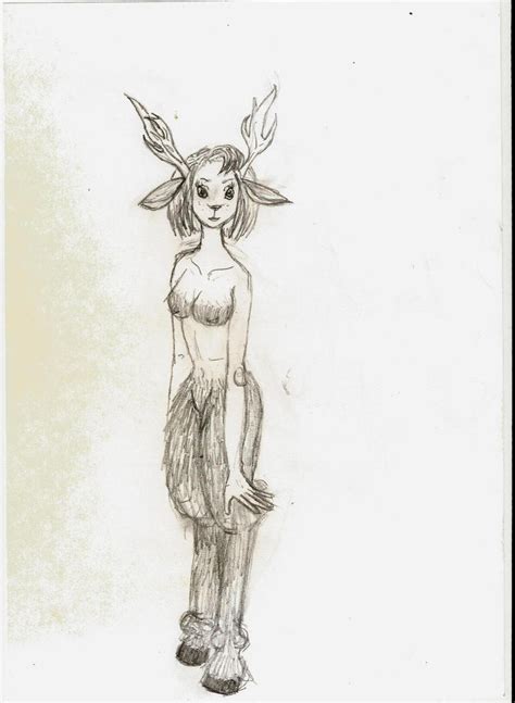 Quick Drawing The Deer Girl By PutridNightmares On DeviantArt