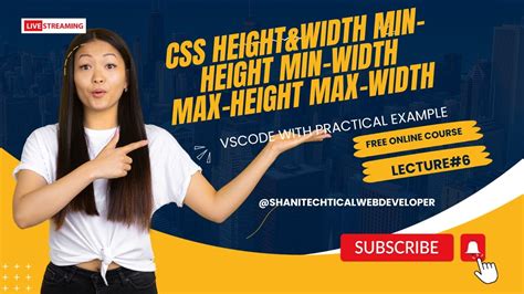 Css3 Properties Max Height Min Height And Max Width Min Width Learn