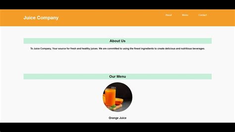 how to make website using html and css beautiful and simple website
