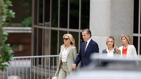 Of Course I Support The Pardon Of My Son Jill Biden Tells Reporter