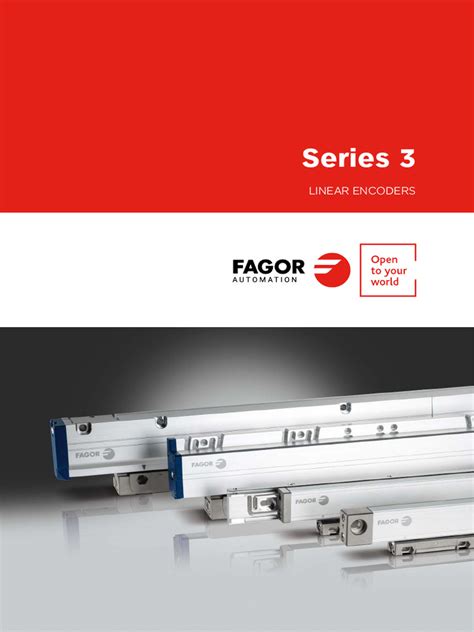 Fagor Linear Encoders Overview Pdf Automation Numerical Control