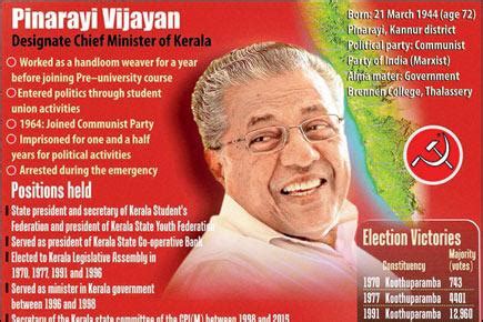 Pinarayi Vijayan To Be Sworn In As Kerala CM On May