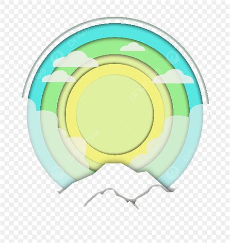 Three Dimensional Decoration Png Picture Three Dimensional Paper Cut Cartoon Decorative Figure