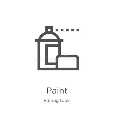 Pantone Icon Vector From Editing Tools Collection Thin Line Pantone