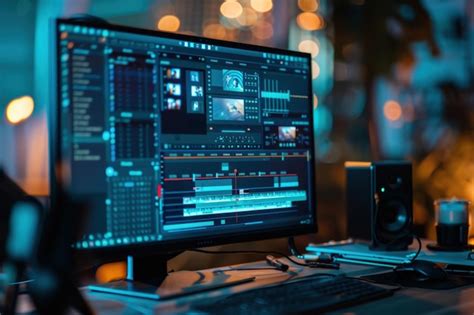 A Computer Monitor Displays A Complex Set Of Numbers And Graphs