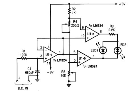 简易电缆速查仪 74hc4017 电路图 专用测量 显示电路 维库电子市场网