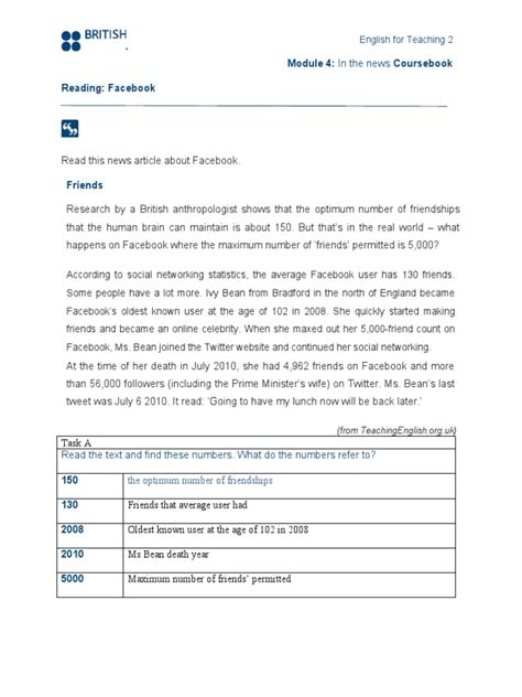 Module 4 Reading Worksheet Pdf Wellness Lifestyle