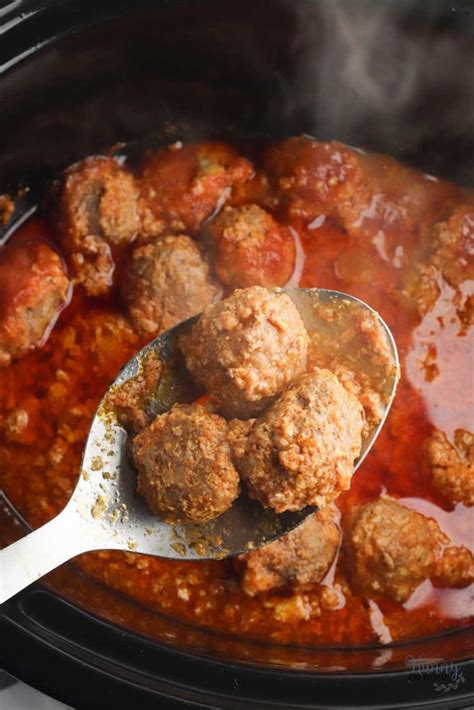 Easy Gluten Free Slow Cooker Meatballs With No Breadcrumbs