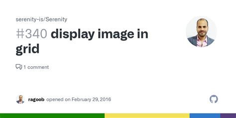Display Image In Grid · Issue 340 · Serenity Isserenity · Github