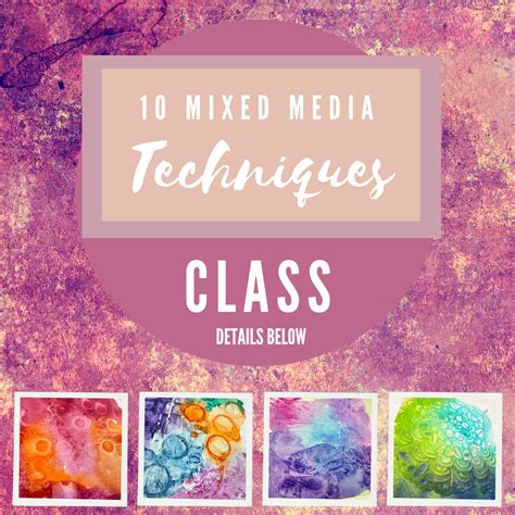 10 Simple Mixed Media Techniques For Backgrounds