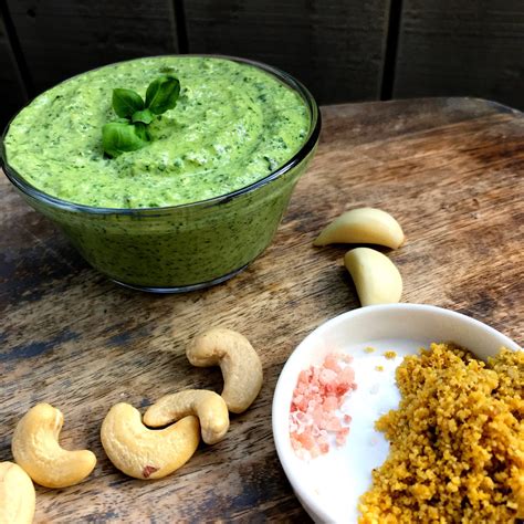 Creamy Cashew Pesto Chelsea Young