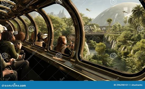 A Glimpse Into The Future Stock Illustration Illustration Of View