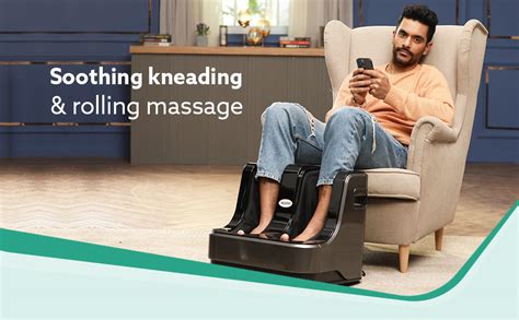 Buy Agaro Foot Calf And Leg Massager With Heat And Vibration 80 W For