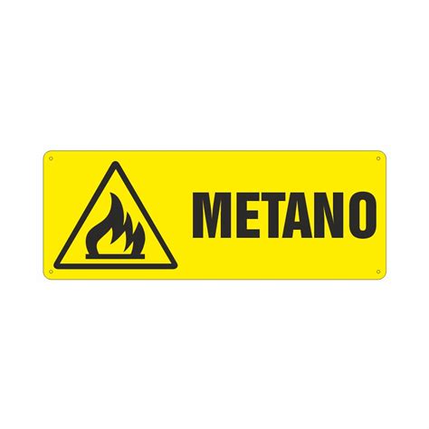 Centro Sill Shop Cartello Pericolo Metano Segnaletica Centro Sill